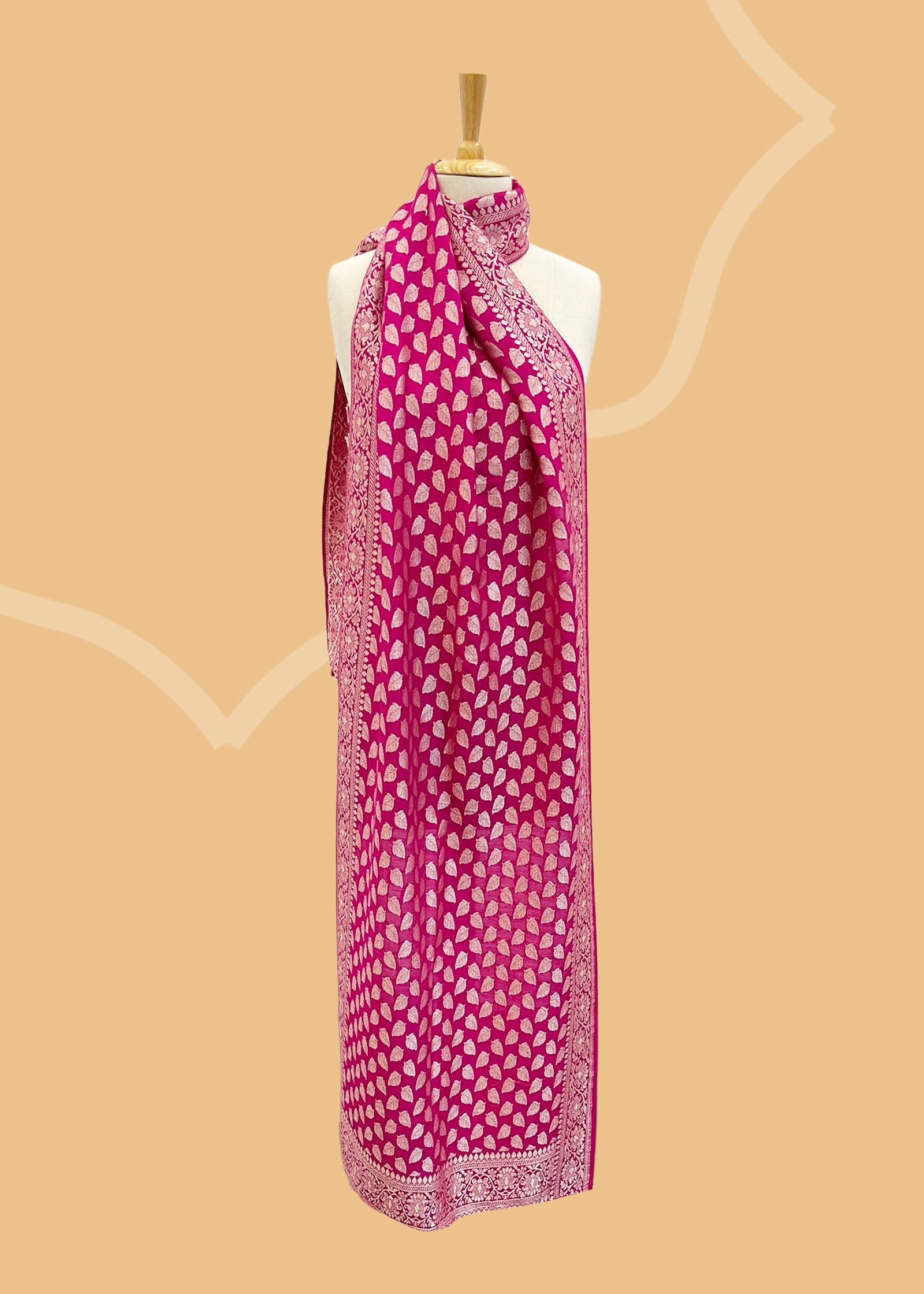 Rani Pink Boota Stole – Roliana